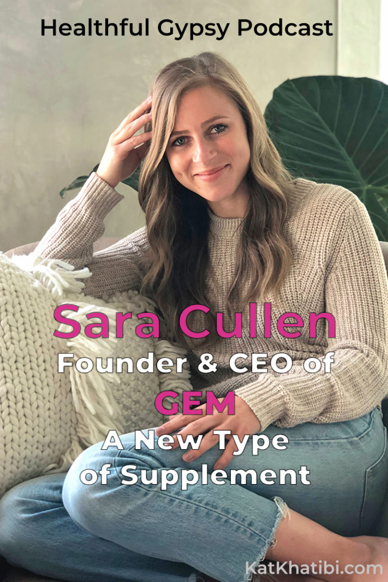 Sara Cullen Founder and CEO of GEM a new kind of multivitamin ...